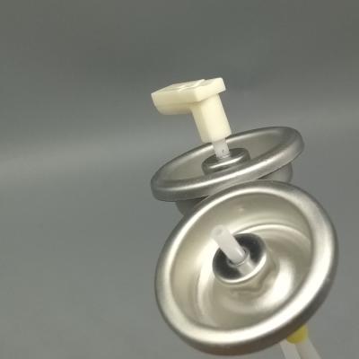 China 1 Inch Metered Dose Aerosol Valve Threaded Male Precision Dispensing for Cosmetics Industrial for sale