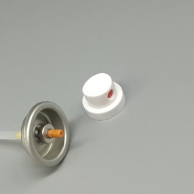 China Gentle Wide Angle Aerosol Spray Air Freshener Valve for Fabric Upholstery 360 Degree Coverage for sale