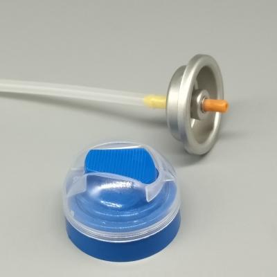 China Air Freshener Aerosol Valve 0.3-0.6mm Orifice for Tinplate Aluminum Cans Continuous Spray for sale