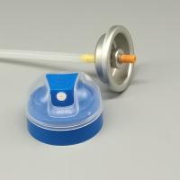 China Precision Metering Valve 20mm 0.45mm Orifice Aerosol Dispensing Valve for Home Car Fresheners for sale