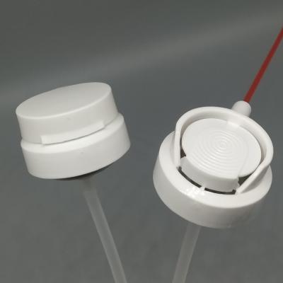 China 1 Inch Aerosol Dispensing Valve for Lubricant and Corrosion Protection Sprays with Dual Function Actuator for sale
