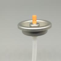 China 1 Inch Aerosol Valve for WD40 Lubricant Sprays with Precise Flow Control 2 Hole for sale
