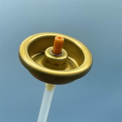 China Deodorant Body Spray Valve 20mm for Personal Care Aerosol Cans 0.5mm Orifice for sale