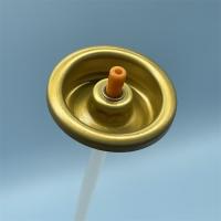 China Fine-Mist Aerosol Valve for Body Spray 20mm Leak-Proof Cosmetic Dispensing Valve for sale