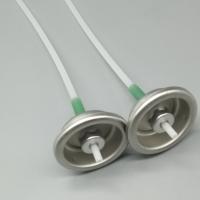 China 1 Inch High Plastic and Metal Stem Aerosol Valve 20mm for Air Freshener 100μL Dose for sale