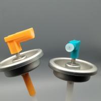China 1 Inch Plastic and Metal Stem Aerosol Metering Valve 30-120μL for Odor Neutralizer Sprays for sale