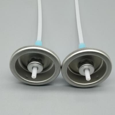China 1 Inch 20mm Metered Aerosol Valve 30-120μL Precise Dosage for Air Fresheners for sale