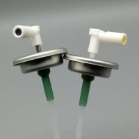 China 1 Inch High Plastic and Metal Stem Aerosol Valve 20mm for Air Freshener 100μL Dose for sale
