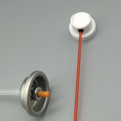 China WD-40 Compatible Aerosol Valve with Locking Straw and Dual Spray Actuator for sale