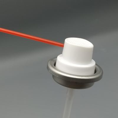 China Carburetor Cleaner Aerosol Valve Precision Dispensing 360 Degree for Throttle Body Cleaner for sale