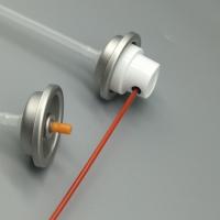 China Industrial Carburetor Cleaner Aerosol Valve 1 Inch 0.5-0.8 mm Stem Orifice for sale