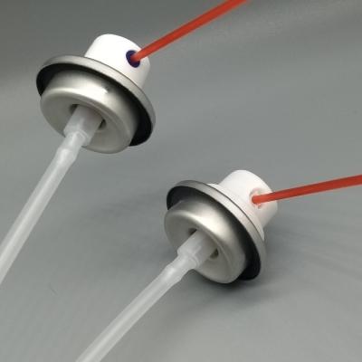 China Precision Aerosol Spray Valve for WD-40 with Locking Straw 360 Degree for sale
