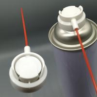 China WD40 Style Aerosol Valve 1 Inch Mounting Cup for Lubricant Spray with Straw Option for sale