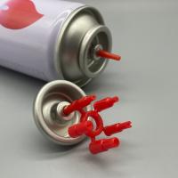 China 1 Inch 20mm Plastic Metal Stem Butane Lighter Gas Refill Aerosol Valve High Pressure for sale