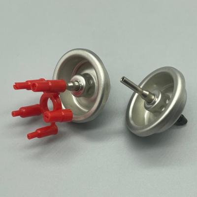 China Industrial 1 Inch LPG Cylinder Valve with Safety Lock for Propane Manifold Systems for sale