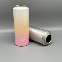 China Seamless Aluminum Aerosol Canister 100 Recyclable High Pressure Resistant for Personal Care for sale