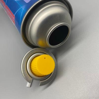 China 1 Inch Leak-Proof Aerosol Butane Valve with Consistent Flow Control for Portable Cooking Equipment for sale