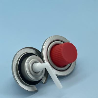 China Butane Gas Valve 360-Degree Leak-Proof Nozzle for Portable Stove Refill Canisters for sale