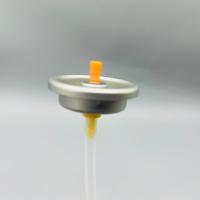 China 1 Inch Tinplate Aluminum Aerosol Valve for Deodorant Body Spray 100000 pcs MOQ for sale