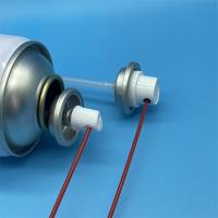 China Carburetor Cleaner Aerosol Valve 0.5-0.8mm Stem Orifice for 1 Inch Mounting Cup for sale