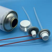 China One Inch Tinplate WD-40 Aerosol Valve with Two Hole Design for Multi-Purpose Lubricating Oil for sale