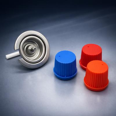 China 1-Inch Tinplate Butane Refill Valve for Reliable Controlled Dispensing for sale