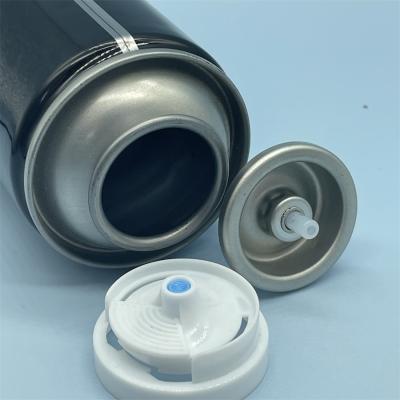 China One Shot Aerosol Actuator Car Sanitizing Spray Valve 0.3mm Orifice Chemical Resistant for Automotive Cleaning for sale