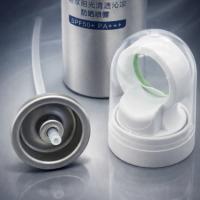 China Sunscreen Lotion Pump Valve 28mm Controlled Dispensing Tinplate Plastic for Even Application for sale