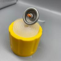 China 1 Inch Aerosol Valve System with Brush Cap for Foam Cleaning Spray 25.4mm for sale