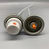 China 1 Inch Aerosol Valve System with Brush Cap for Foam Cleaning Spray 25.4mm for sale