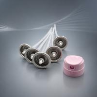 China Clog-Free Dry Shampoo Aerosol Spray Valve 360 Degree Wide Passage Orifice 20mm for sale