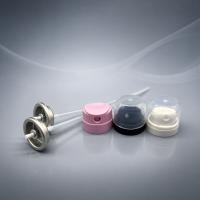 China Clog-Free Dry Shampoo Aerosol Spray Valve 360 Degree Wide Passage Orifice 20mm for sale