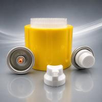 China Grease-Cutting Foam Cleaner Aerosol Valve 1 Inch Wide-Orifice for High-Density Foam Chemical Resistant for sale