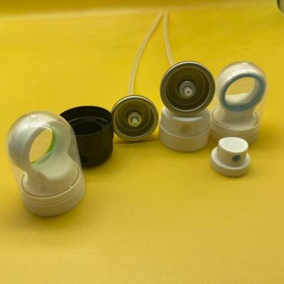 China Sunscreen Aerosol Valve 360-Degree Operation Leak-Proof Seal Precision Orifice for Viscous Lotions for sale