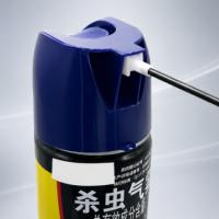 China 65mm Heavy Duty Plastic Aerosol Cap with Extension Tube for Controlled Spray Direction for sale