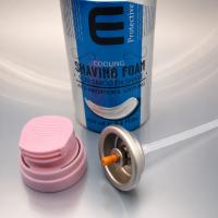 China Controlled Foam Dispensing Shaving Foam Aerosol Valve 1 Inch Leak Resistant Design for sale