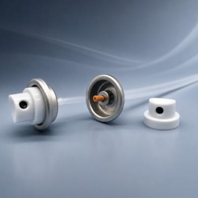 China Controlled Foam Dispensing Shaving Foam Valve 20mm Leak-Resistant Aerosol Valve for Personal Care Packaging for sale