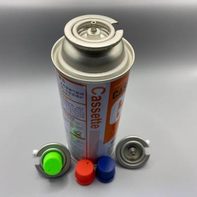 China 1 Inch Aerosol Butane Gas Valve 360 Degree Leak Proof for Portable Stoves for sale