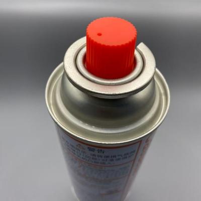 China Leak-Proof Butane Gas Aerosol Valve Double-Seal Technology 360-Degree Operation for Cassette Stoves for sale