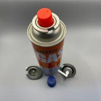 China Leak-Proof Butane Gas Aerosol Valve Double-Seal Technology 360-Degree Operation for Cassette Stoves for sale
