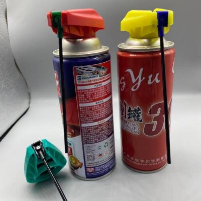 China Premium Aerosol Foldable Trigger Actuator with Leak-Proof Locking Mechanism, Integrated Extension Tube, and Dual-Action Spray Nozzle for sale