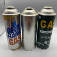 China Tinplate 65mm Refillable Butane Gas Canister for Premium Storage Stability for sale