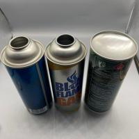China Tinplate 65mm Refillable Butane Gas Canister for Long-Term Fuel Storage Stability for sale