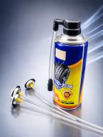 China One Inch Aerosol Dispensing Valve and Actuator Assembly with Tinplate Construction and OEM Customization for Tire Repair for sale