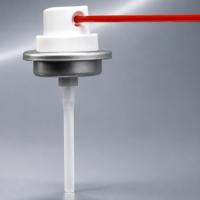 China Precision One Inch High-Pressure Stream Tinplate Aerosol Valve for Carburetor Cleaner Applications for sale