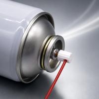 China Precision One Inch High-Pressure Stream Tinplate Aerosol Valve for Carburetor Cleaner Applications for sale