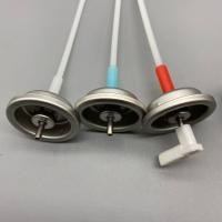 China 1-Inch Metal Stem Metered Aerosol Valve for Precision Dispensing in Standard Manual Spraying for sale