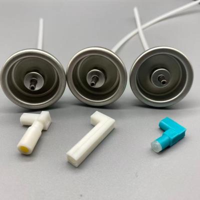 China 1-Inch Metered Aerosol Valve with Metal Stem for Precision Dispensing in Air Care Packaging for sale