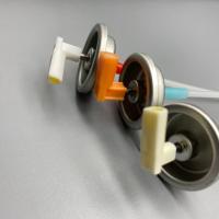 China One Inch Plastic Stem Metering Valve, Aerosol Metered Dosing Valve For Daily Chemical Aerosol Packaging, Precise Fixed Dosage And Stable Spraying Usage for sale