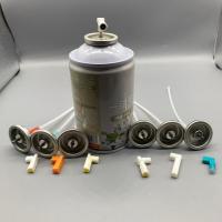 China Metal Stem 1-Inch Metered Aerosol Valve with Chemical Resistance for Precision Dispensing for sale